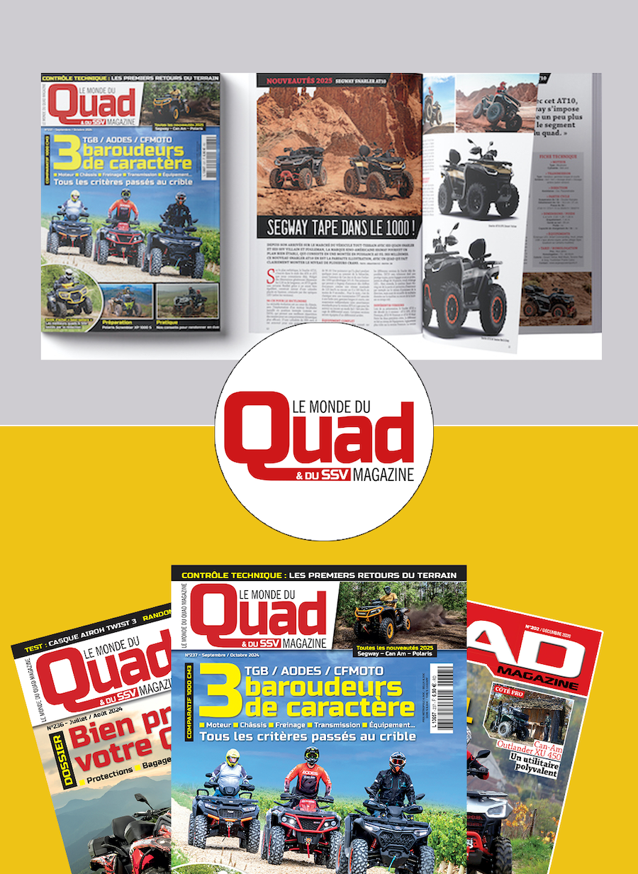 Abonnement 1 an Le Monde Du Quad - Make My Mag